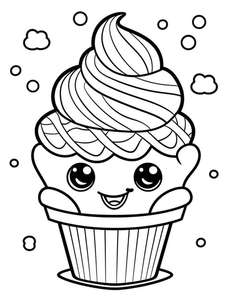 Kleurplaat Schattig Ijsje 10 By Kleurplatenkind On Deviantart
