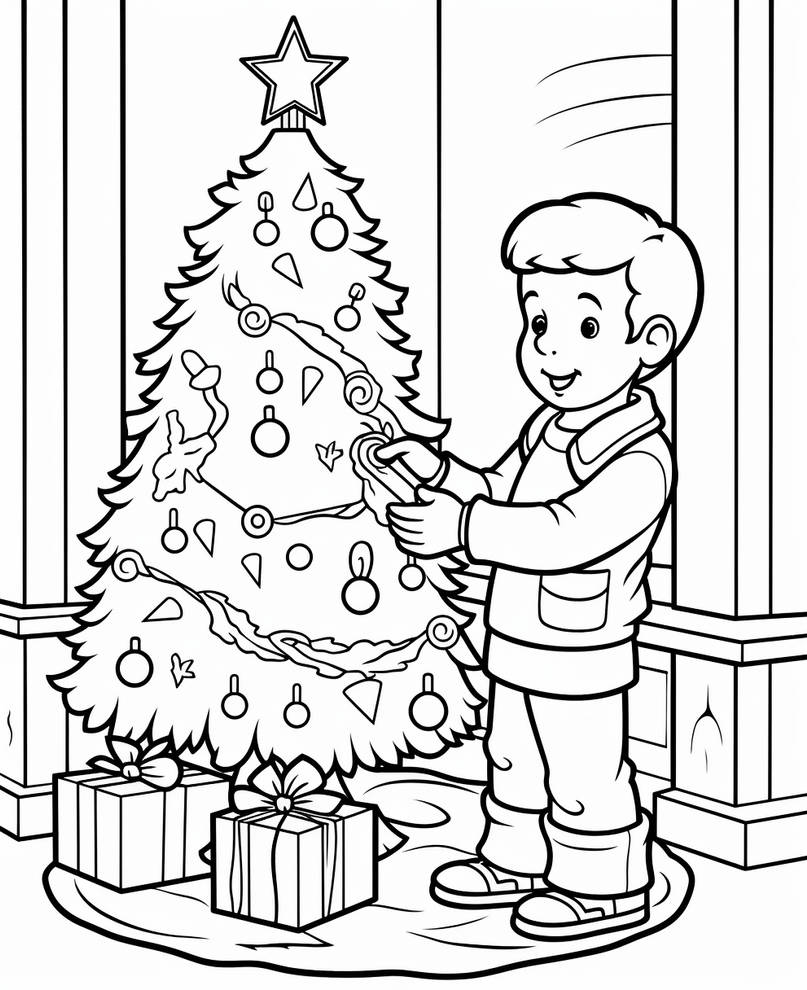 Kleurplaat Kerst By Kleurplatenkind On Deviantart