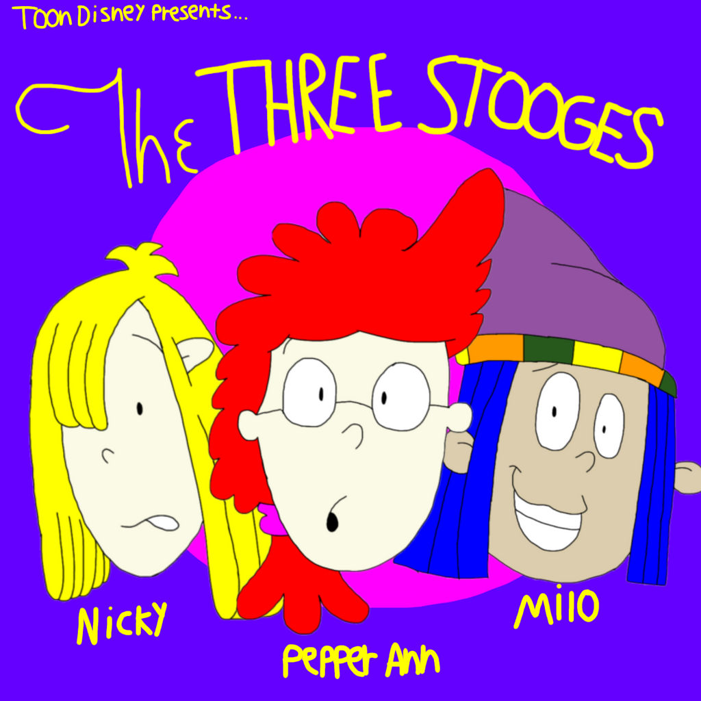Pepper Ann Three Stooges Colored By Gemmygod On Deviantart