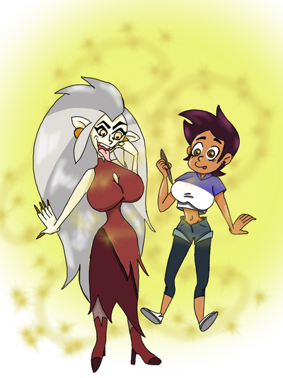 Eda And Luz By Im Jess Different On Deviantart