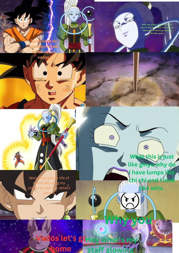 Vados And Goku Body Swap By Deeznuts4206928 On Deviantart