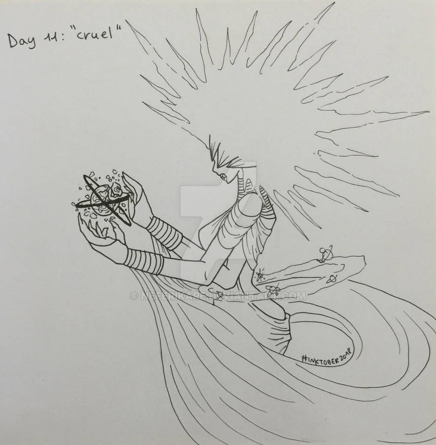 Inktober 2018 Day 11 Cruel By Neferikare On Deviantart