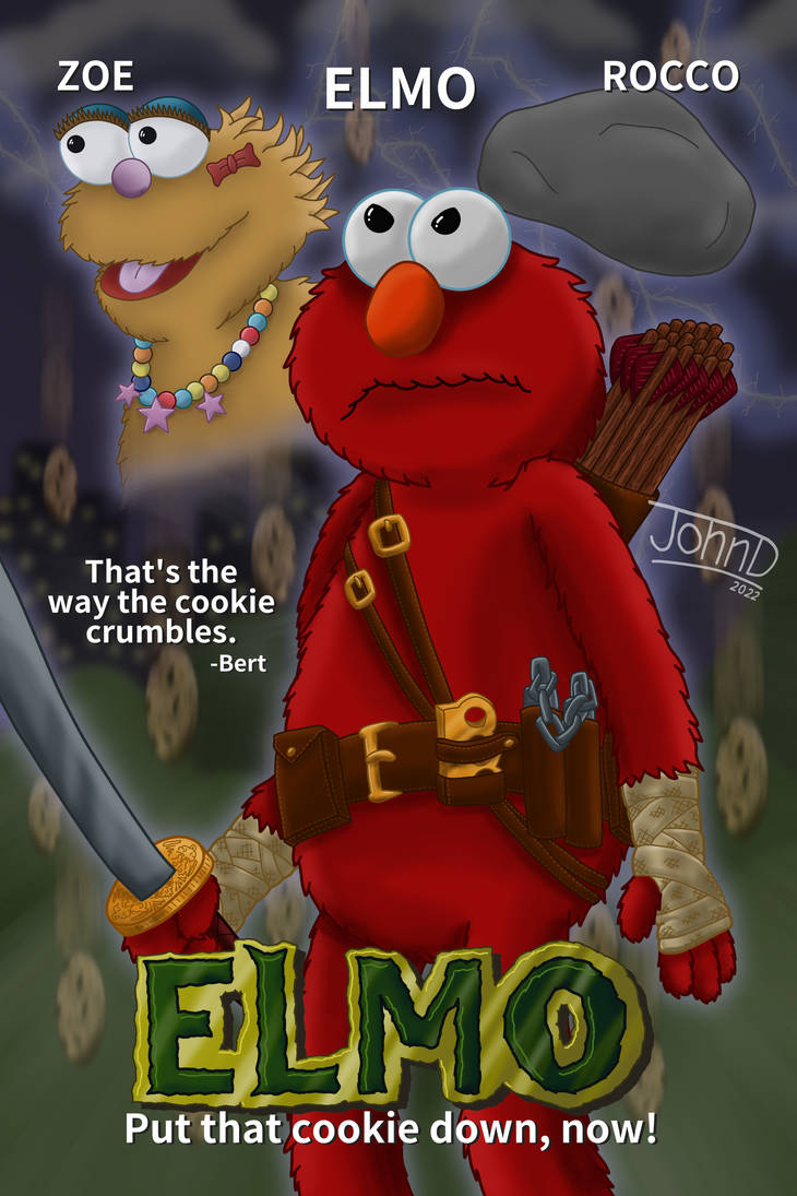 Elmo By Johndanims On Deviantart