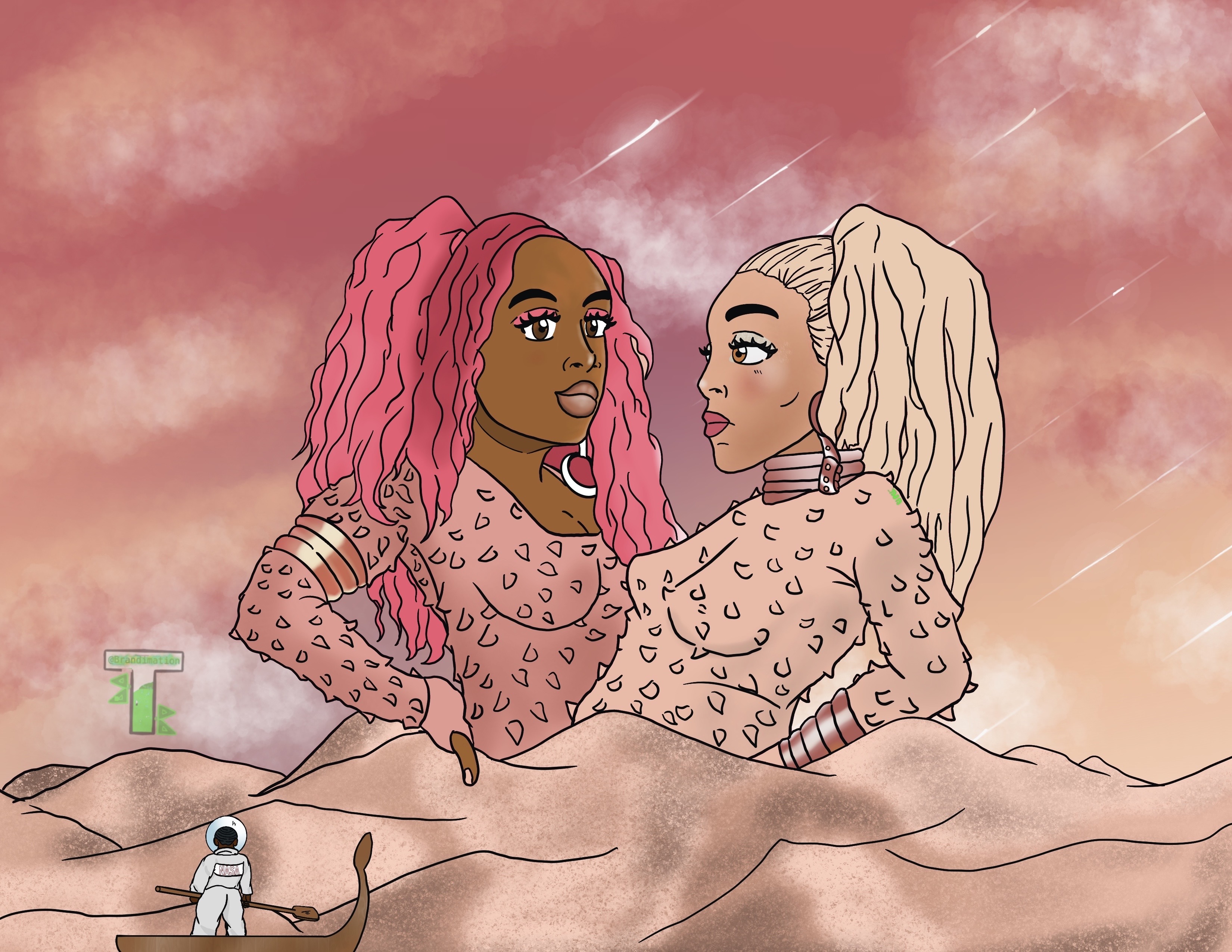 Doja Cat And Sza By Brandimations16 On Deviantart