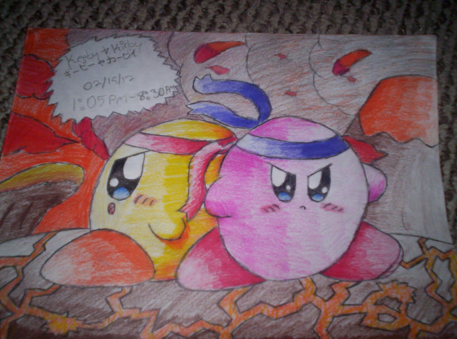 Keeby And Kirby Warriors Side By Side By Galaxia34 On Deviantart