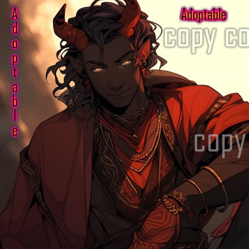 Adoptable Male Tiefling By Dart22345 On Deviantart