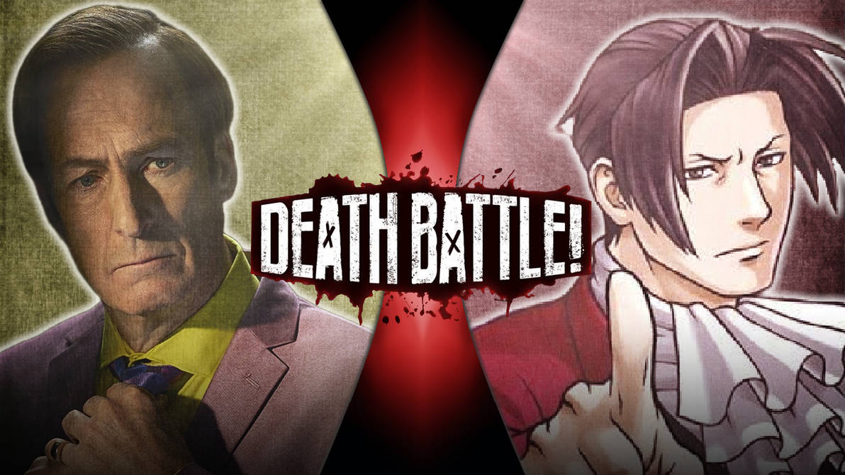 Saul Goodman vs Miles Edgeworth by NinjaMonkey3904 on DeviantArt Saul Goodman vs Miles Edgeworth by NinjaMonkey3904 on DeviantArt