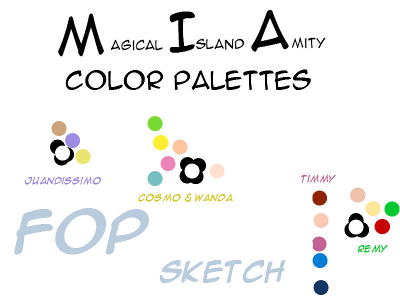 Color palettes for my sketch by acsoundwave on DeviantArt