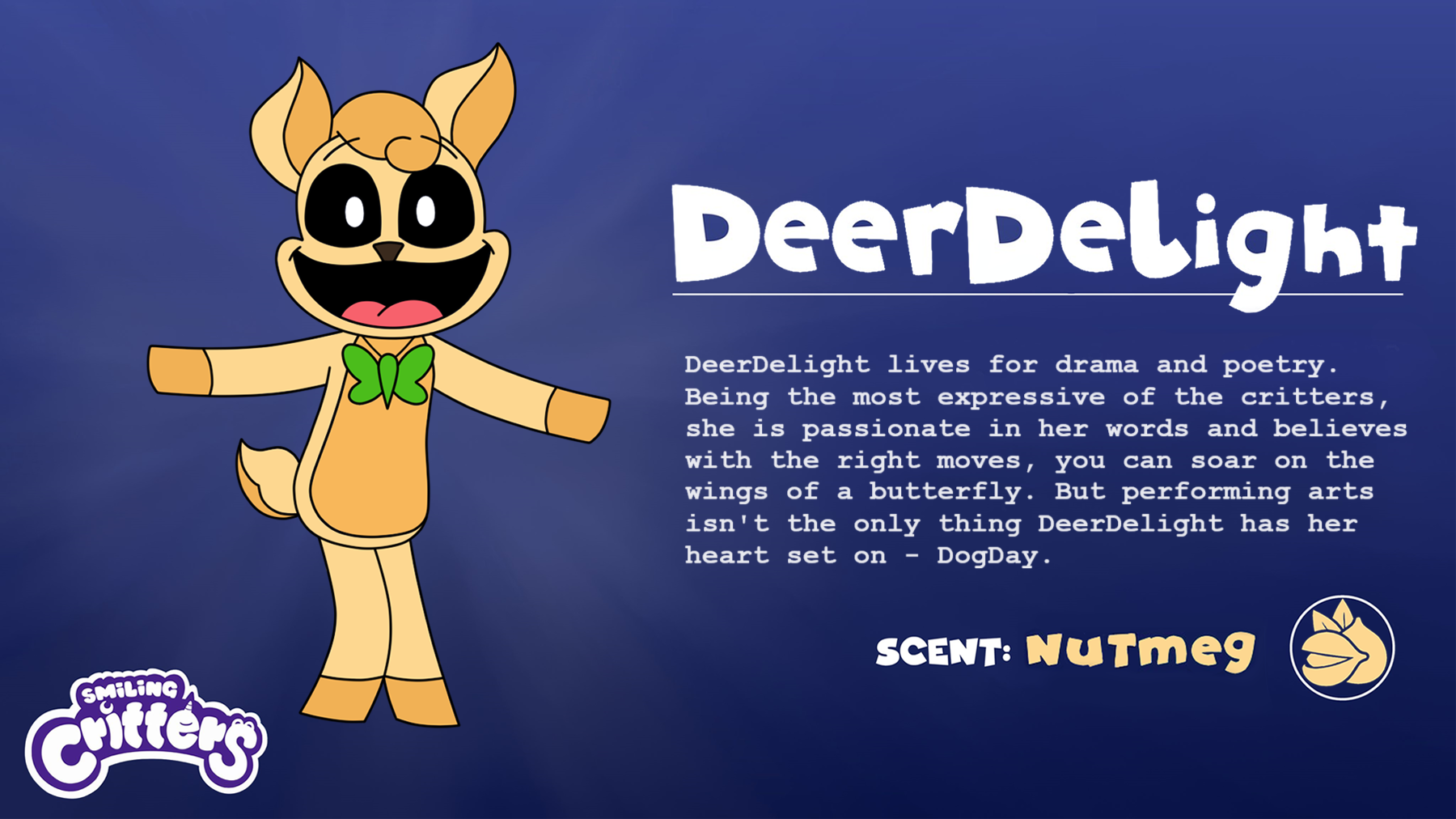 DeerDelight (Smiling Critters OC Character Card) by HealerCharm on ... DeerDelight (Smiling Critters OC Character Card) by HealerCharm on ...