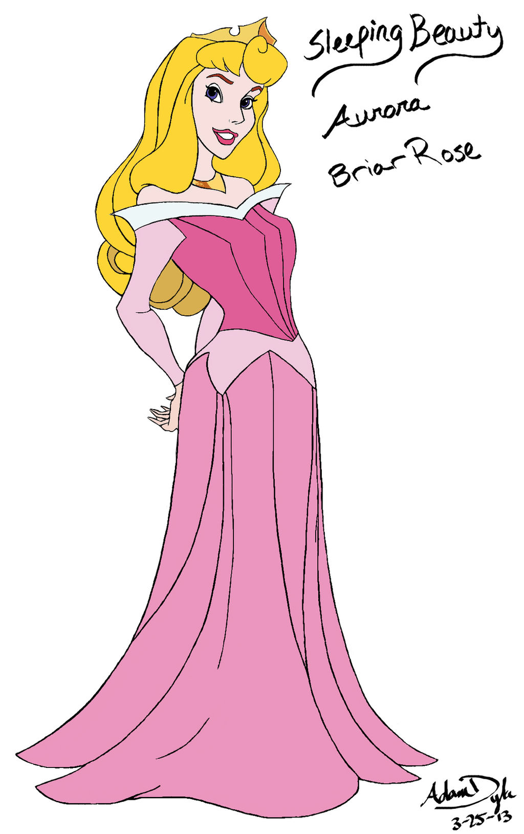 Princess Aurora Sleeping Beauty Briar Rose By Mechedisneyhokie On