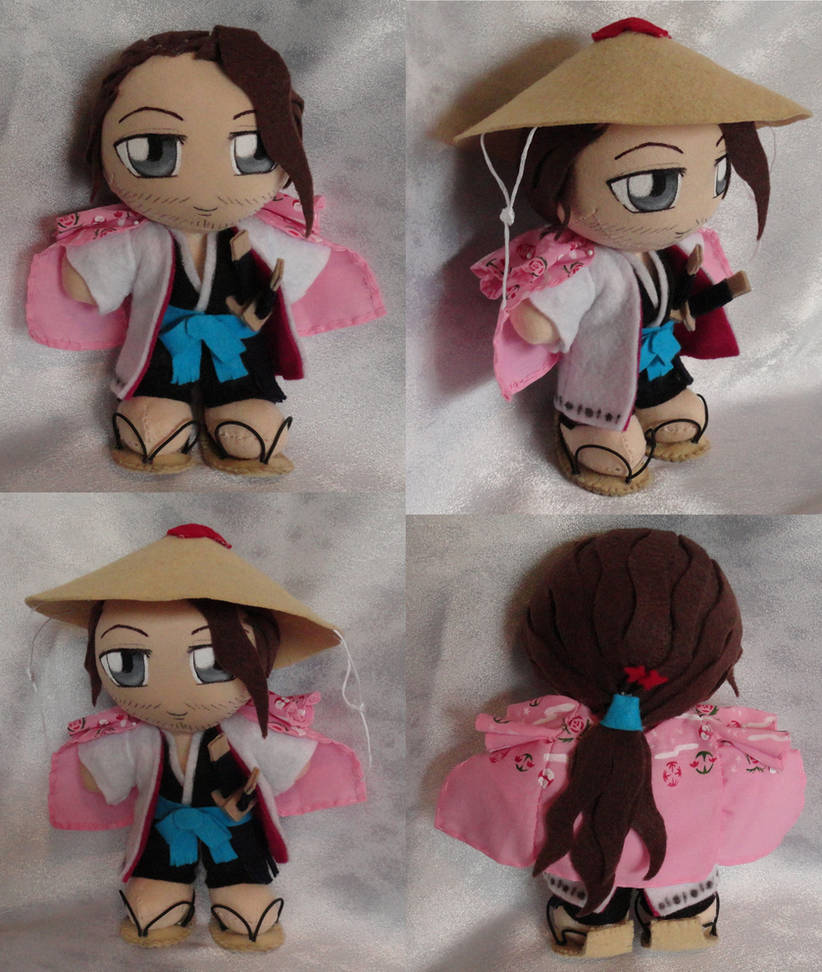 Mini Plushie Shunsui Kyoraku By Plushielady On Deviantart