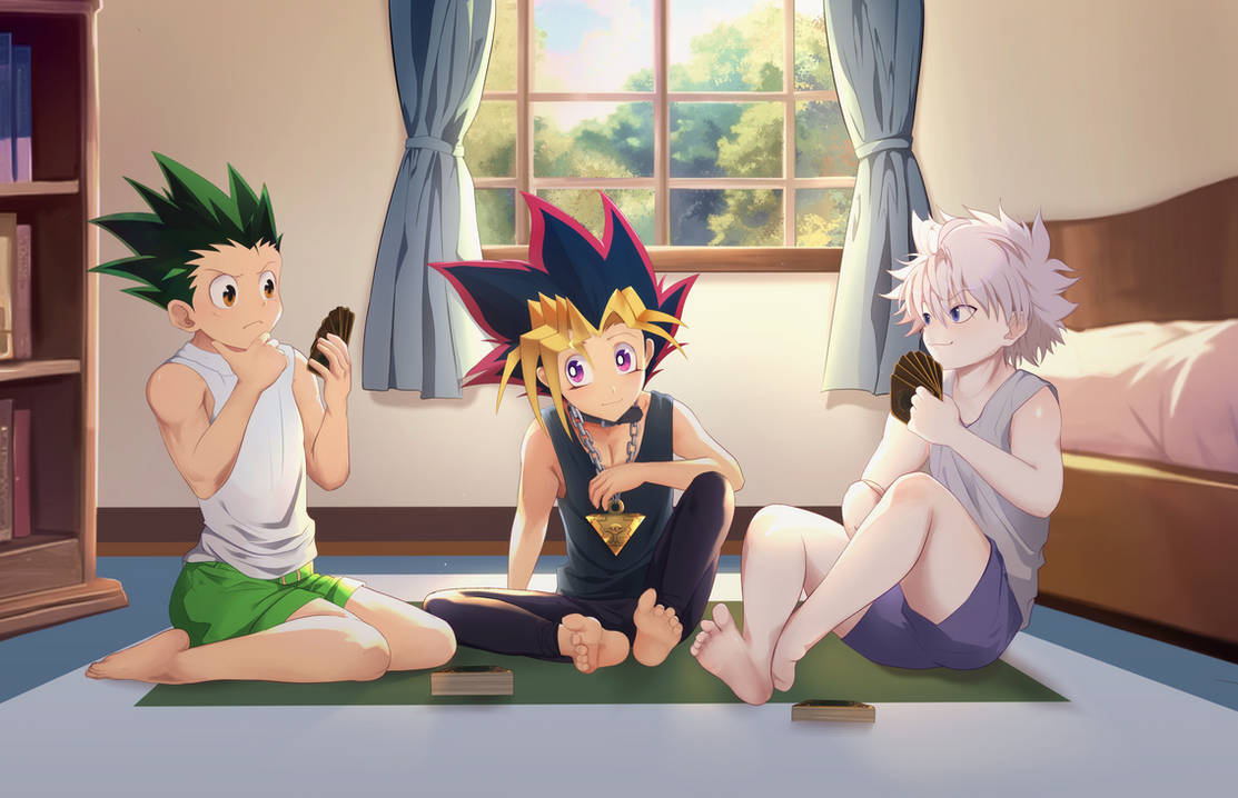Gon X Yugi X Killua By Shaman X Slayer On Deviantart
