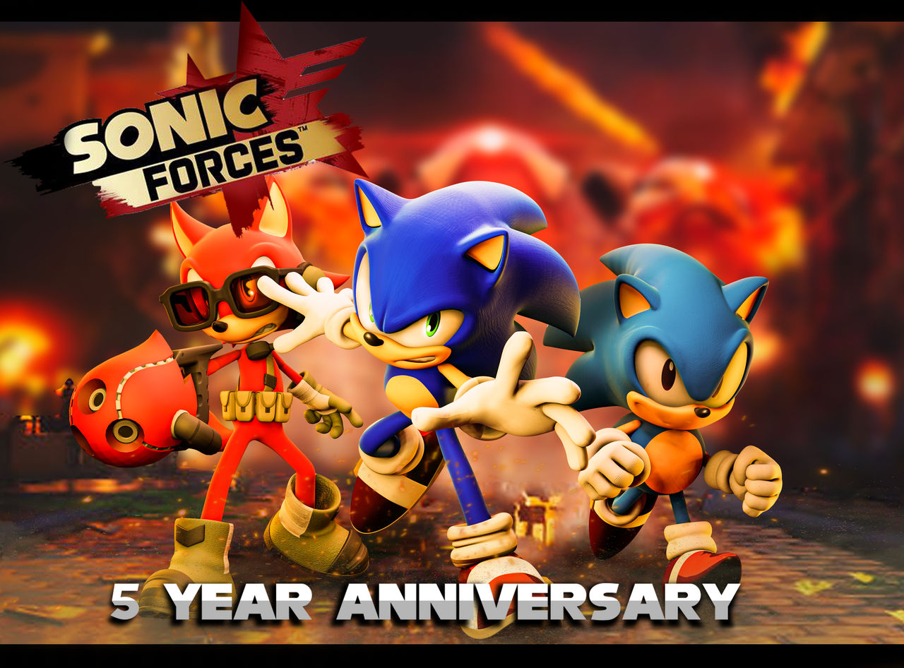 Sonicforces 5th Anniversary By Caposavegepop On Deviantart