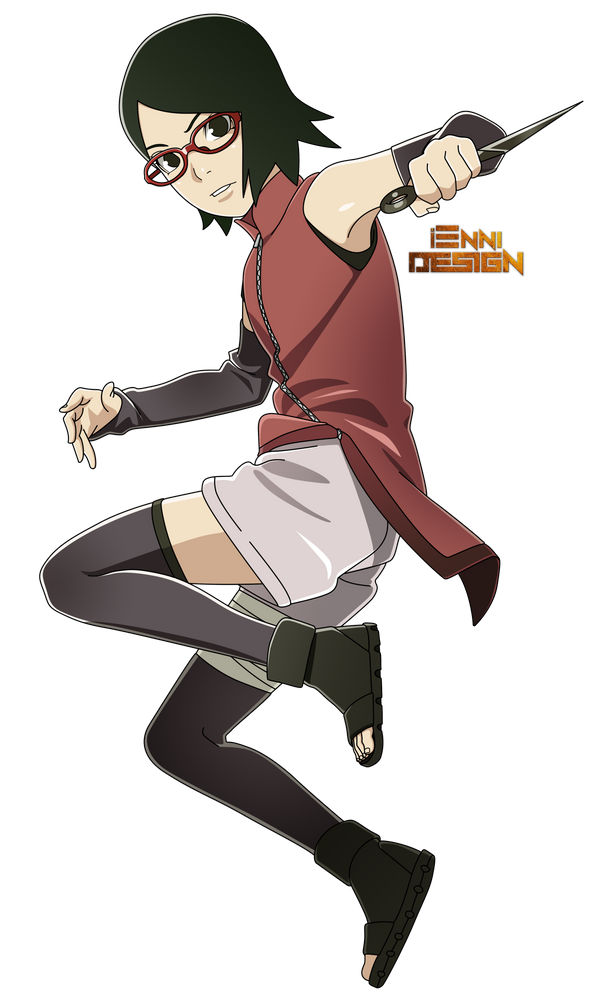 Boruto The Next Generation Sarada Uchiha By Iennidesign On Deviantart