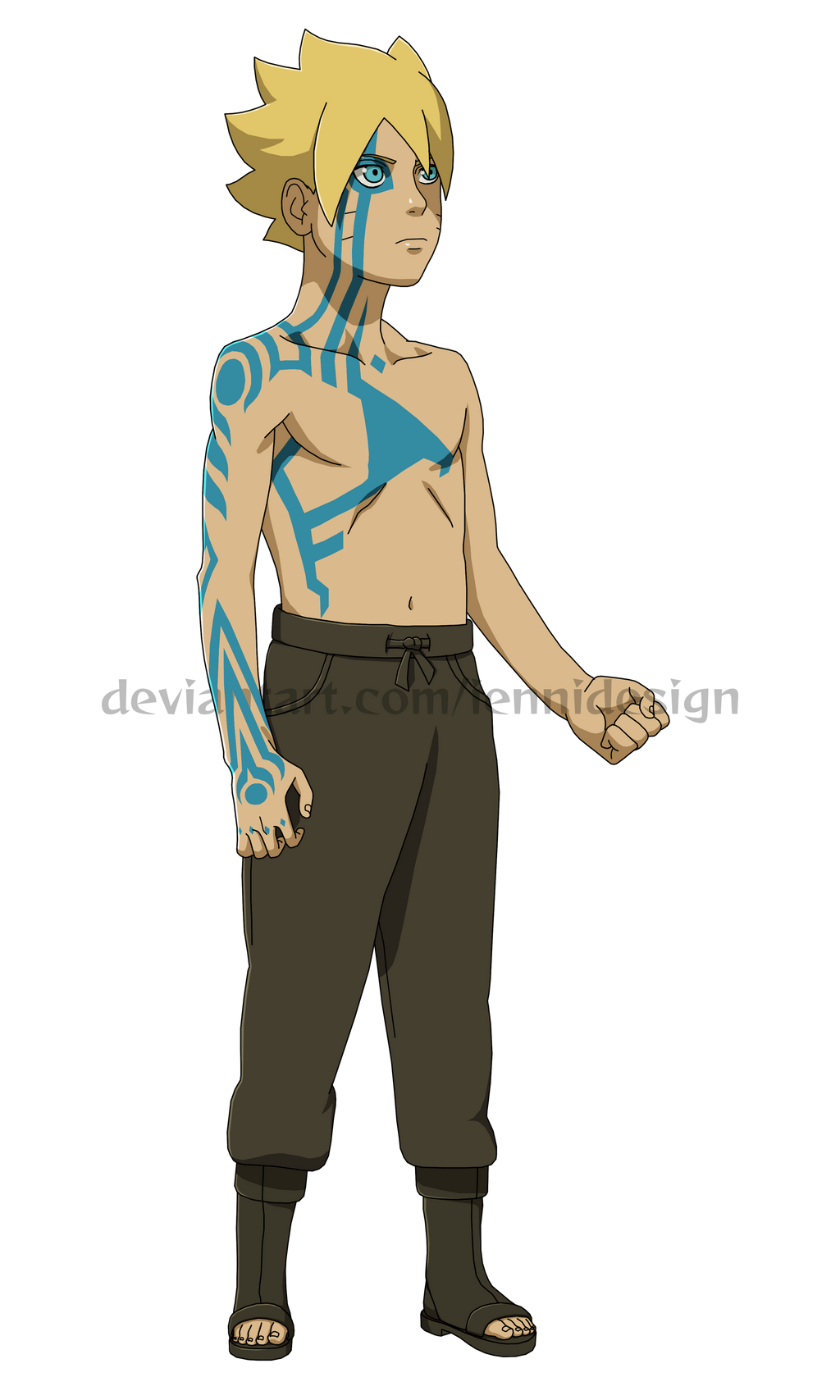 Borutonaruto Next Generationboruto Otsutsuki By Iennidesign On