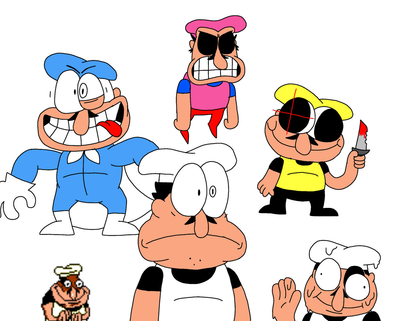 Pizza Tower Across The Peppinoverse By Loganthepeashooter24 On Deviantart