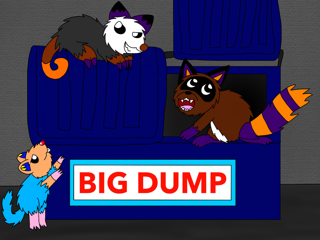 Dumpster Diving By Vaya Dragon On Deviantart
