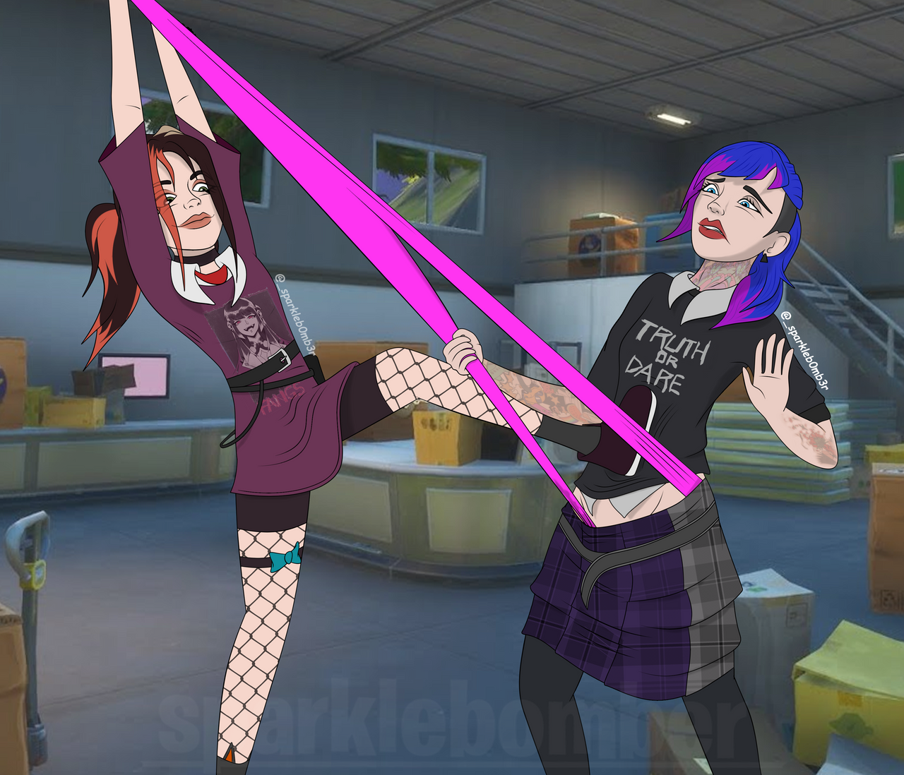 Stryder Atomic Wedgie Frontal By Sparklebomber2d On Deviantart