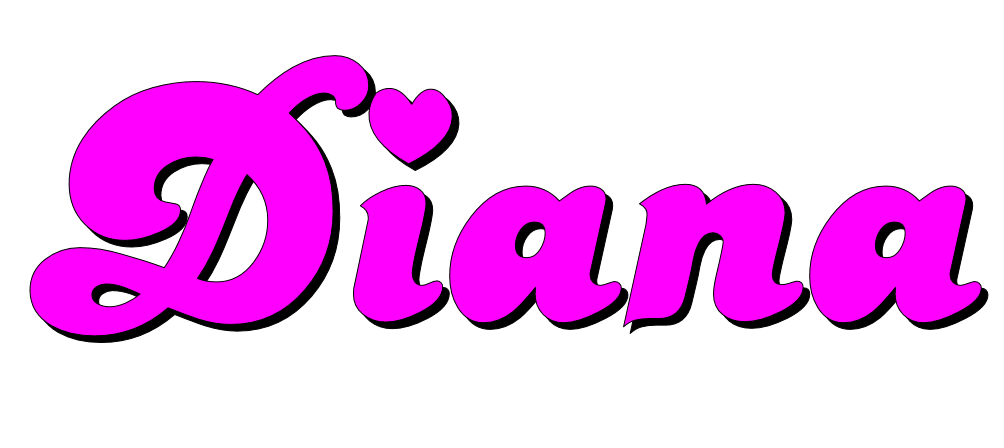 Diana Logo Pink And Black Variant By AlexHarshegyi On DeviantArt diana-logo-pink-and-black-variant-by-alexharshegyi-on-deviantart