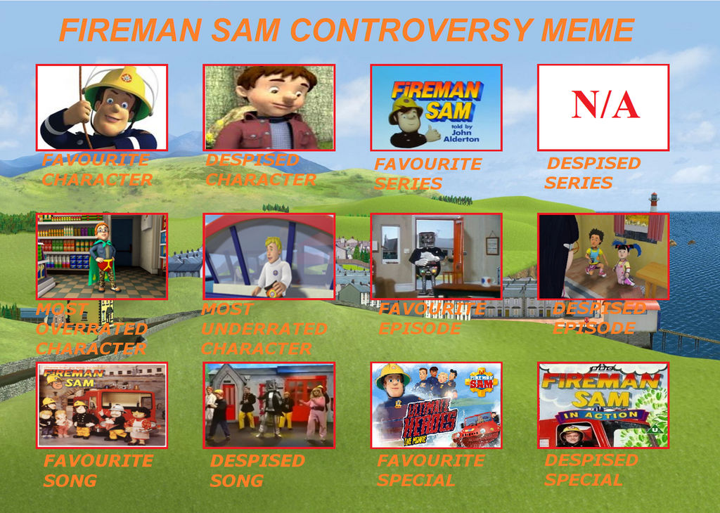 Fireman Sam Controversy Meme My Version By Jonathan140 On Deviantart
