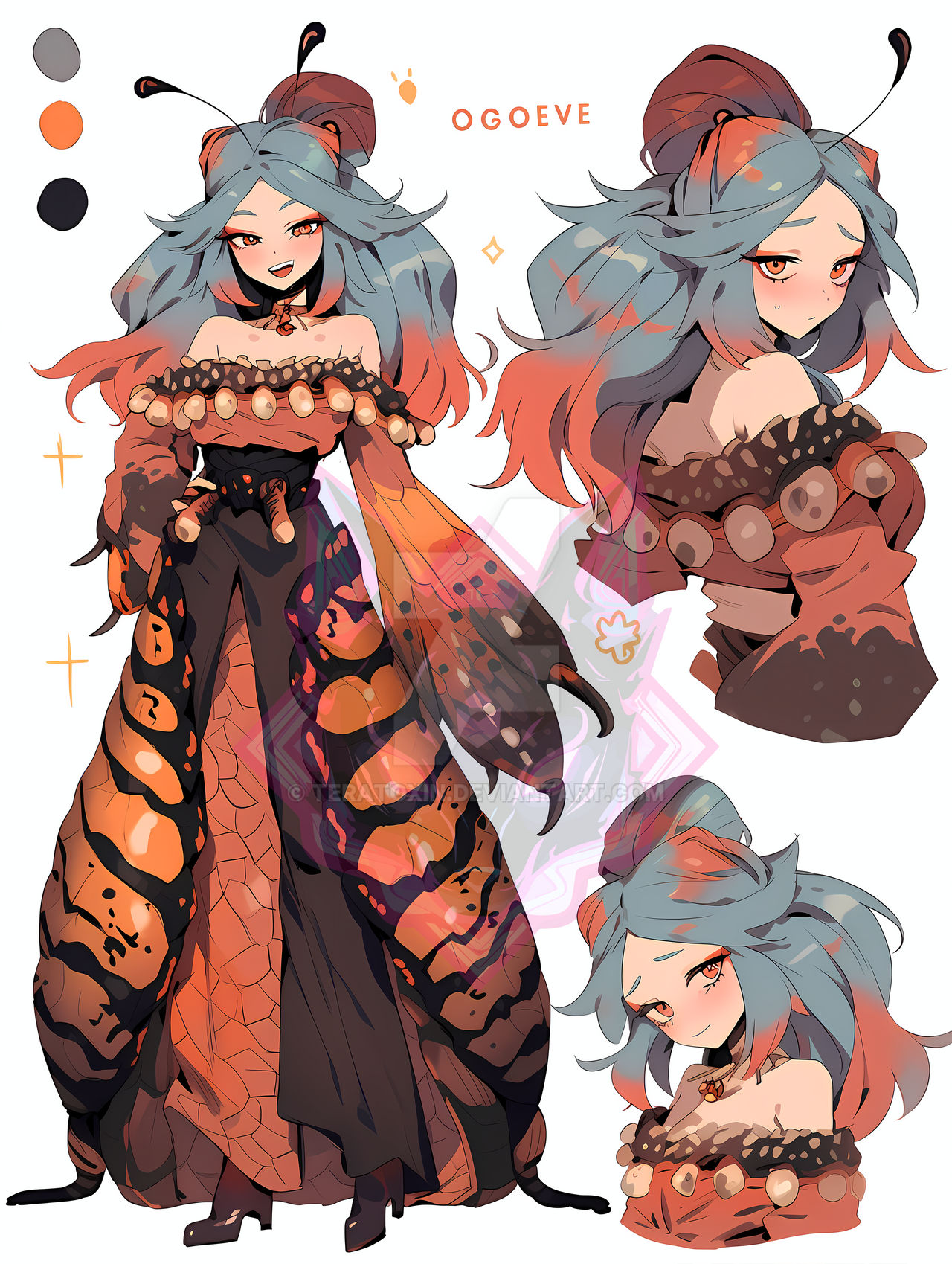 Open 164 Goth Insect Girl Ai Adopt By Teratoxin On Deviantart