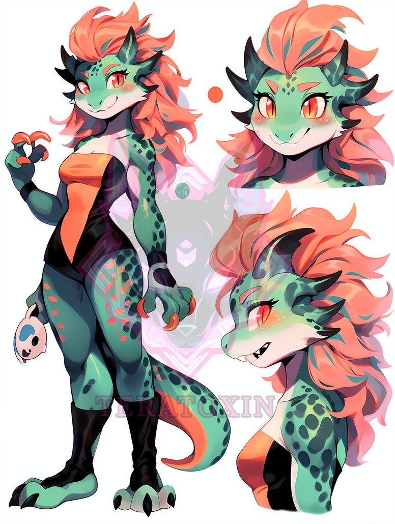Open 463 Cute Dragon Girl Ai Adopt By Teratoxin On Deviantart
