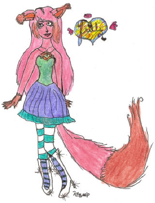 Anthro Frills. by Fluffy-Feathers on DeviantArt