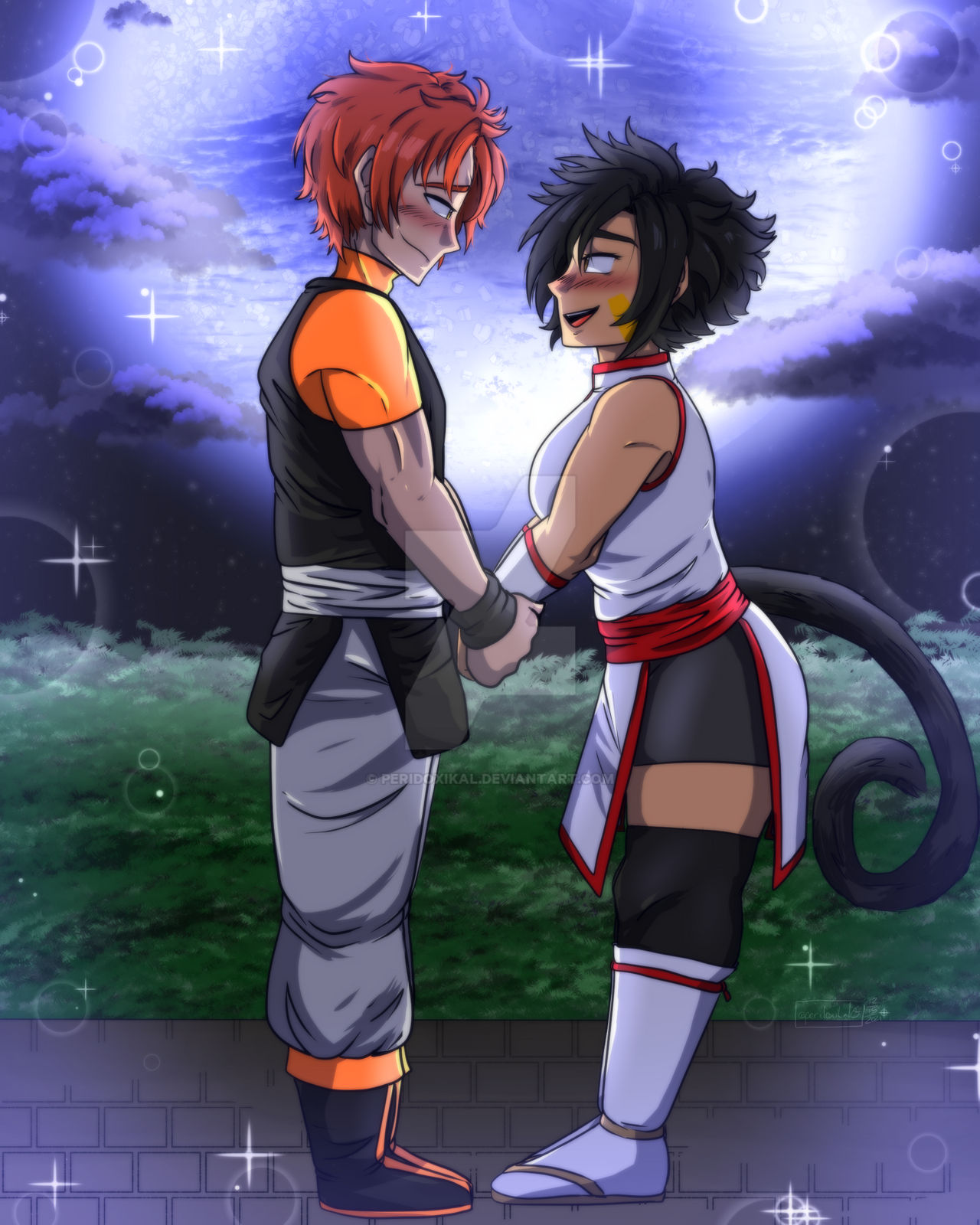 Moonlight Commission By Peridoxikal On Deviantart