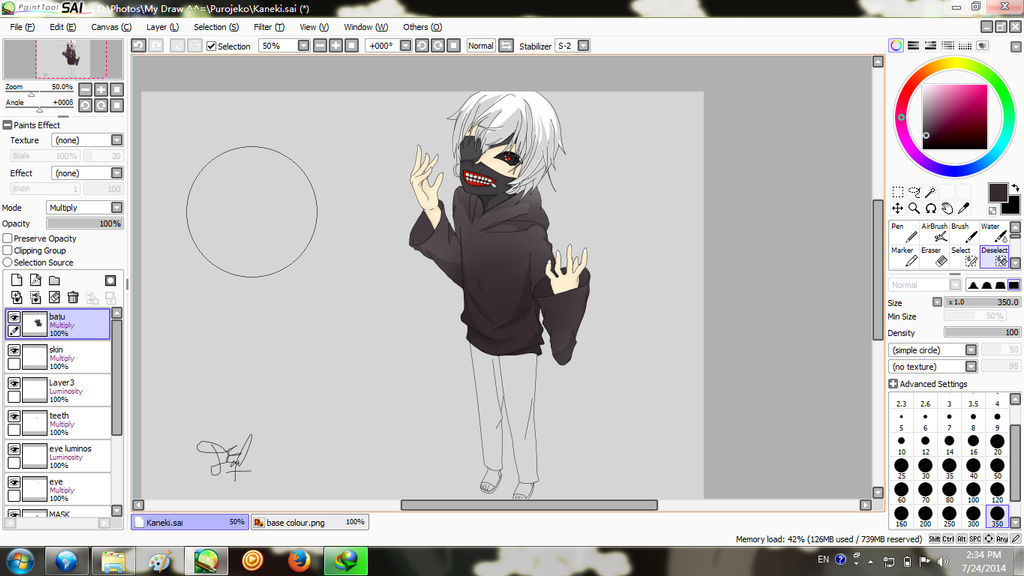 Kaneki Kun Wip By Dewidhayang On Deviantart