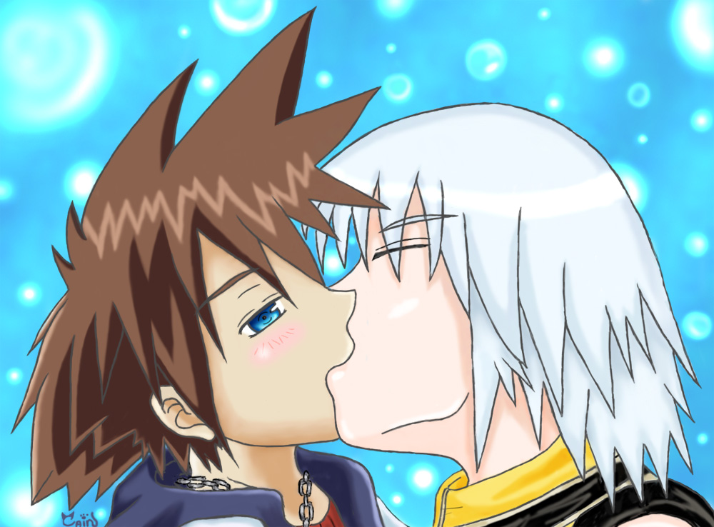 Sora and Riku KISS by RikuSora-fc on DeviantArt