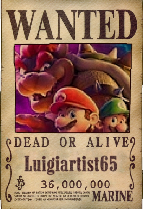Luigiartist65 Bounty 36000000 Berries By Pyaesonehein5676 On Deviantart