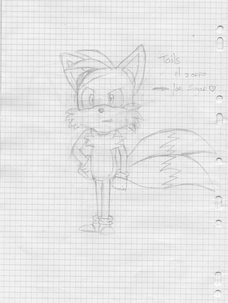 Tails The Fox T By Shadf0x On Deviantart