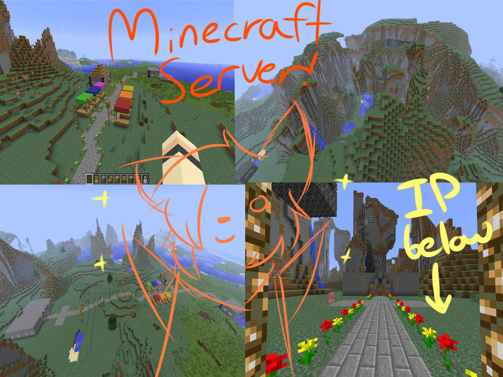 Minecraft Server! IP below by prince-kuro on DeviantArt Minecraft Server! IP below by prince-kuro on DeviantArt