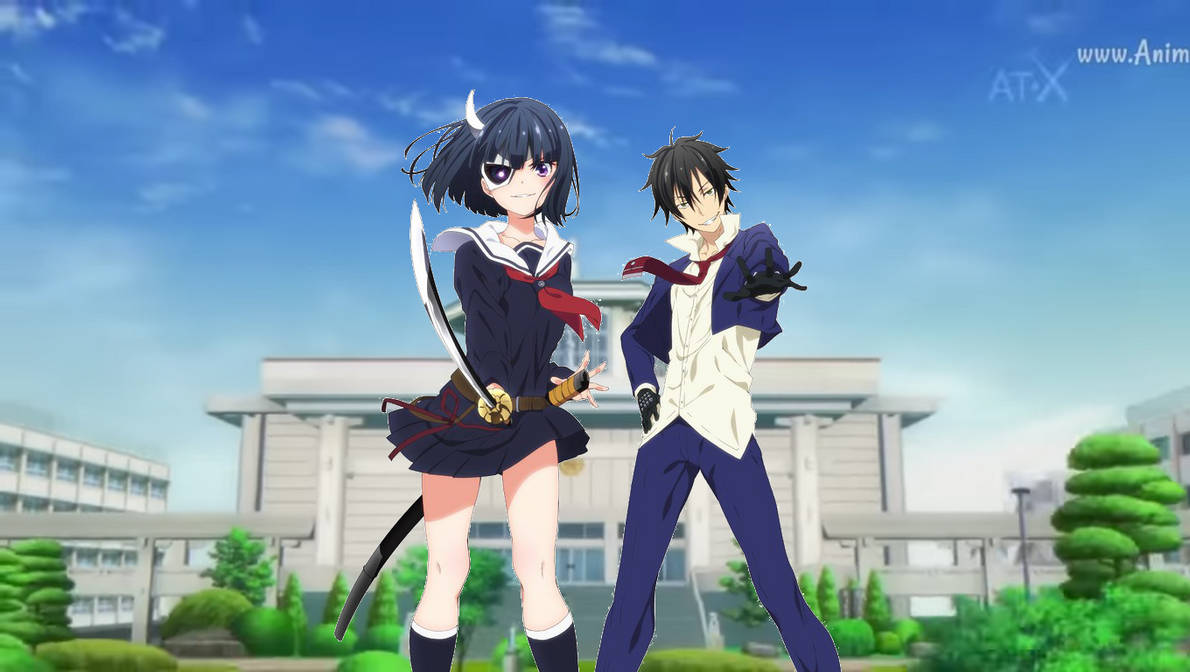 Nomura Fudou And Rin Onigawara Wallpaper 2 By Drumsweiss On Deviantart