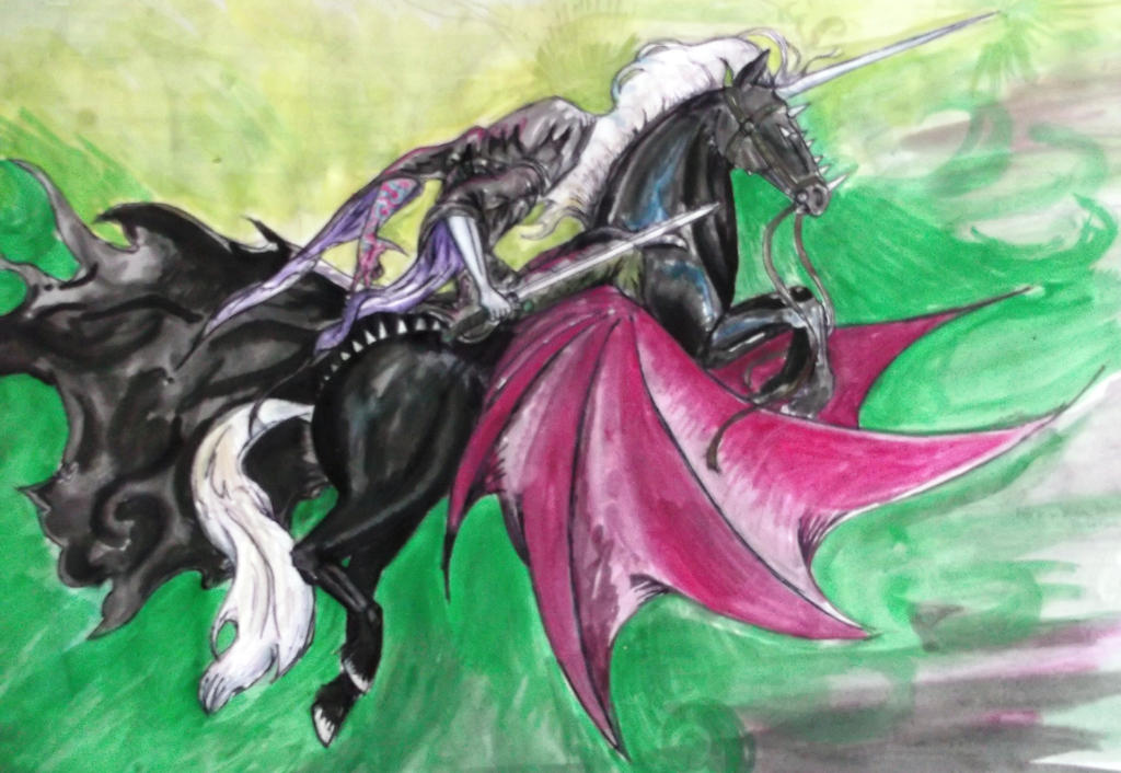 Demon Pegasus By Ciderbear On Deviantart