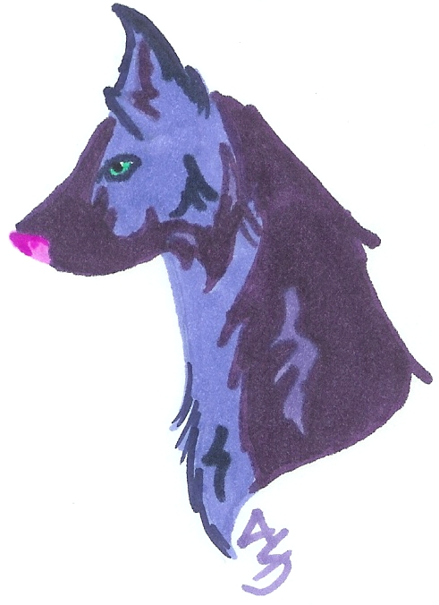 Sharpie Dog's Head by Mutt-250 on DeviantArt