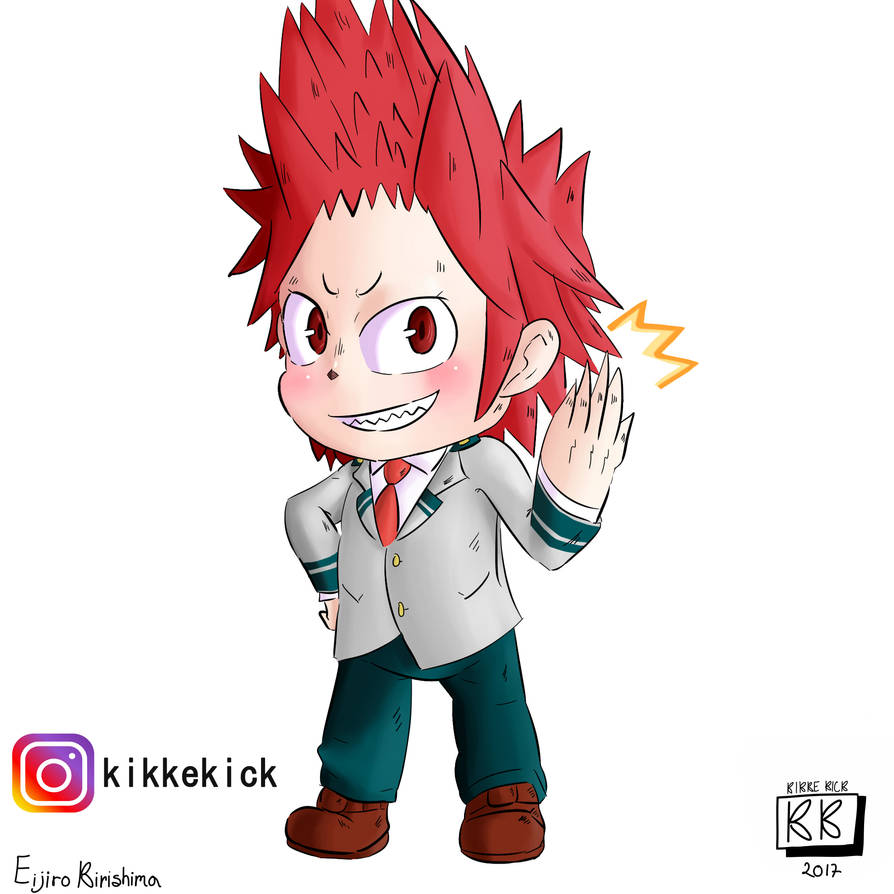 Eijiro Kirishima Boku No Hero Academia By Kikekick On Deviantart
