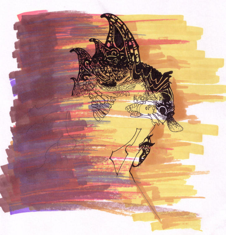 wayang sketch by spidol on DeviantArt