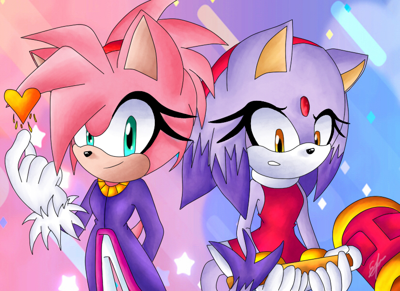Amy And Blaze Clothe Abilty Swap By Kateylnx On Deviantart