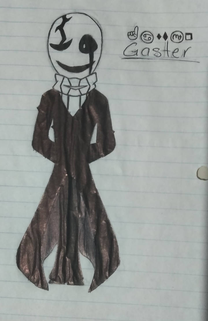 Gaster By Undertale By Shade Alers On Deviantart