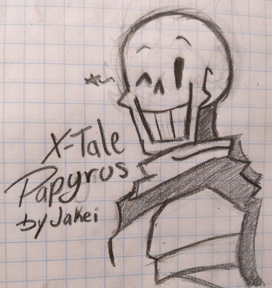 X Tale Papyrus By Jakei By Shade Alers On Deviantart