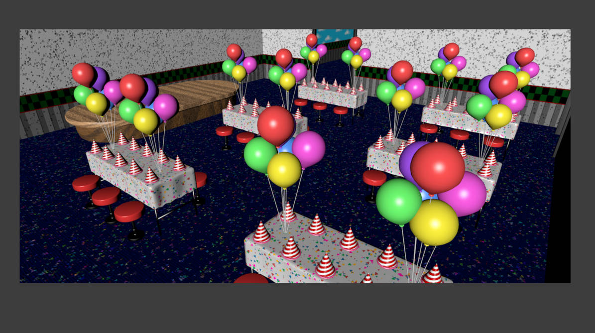 Fnaf C4d Fredbear Map By Freddypizza13 On Deviantart