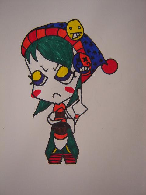 stretch panic flips you off by chicken-art on DeviantArt