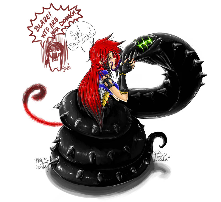 Aww so cute_Collab Dokuro by Official-LazyBlazey on DeviantArt