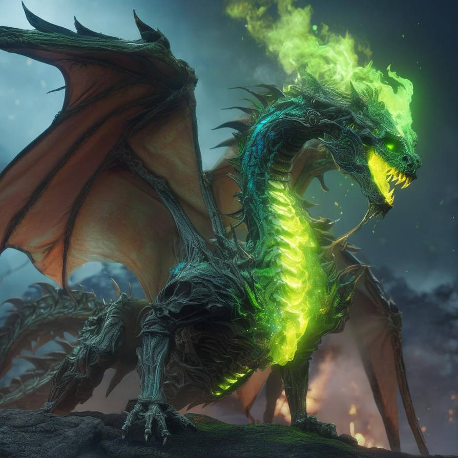 Fel Dragon By Quandrius On Deviantart