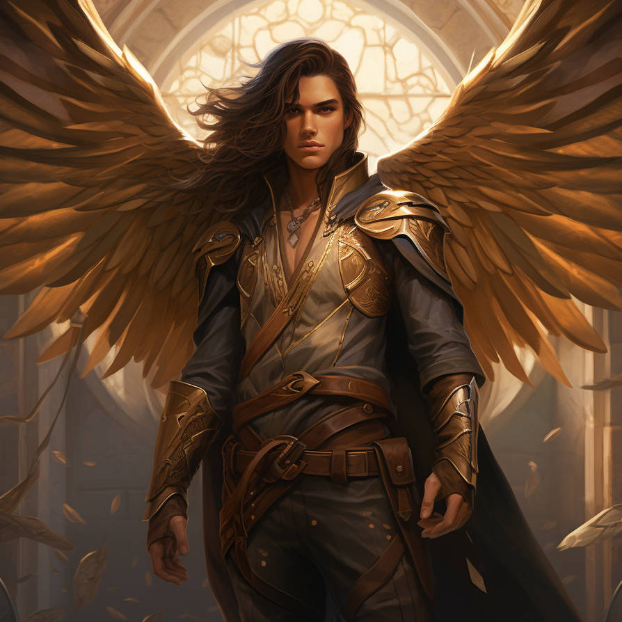 Fantasy Protector Aasimar by AtmosphericKitten on DeviantArt Fantasy Protector Aasimar by AtmosphericKitten on DeviantArt