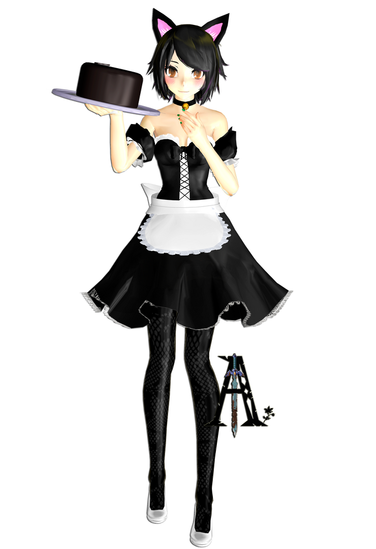 Neko Maid 3 By Xaleeee On Deviantart