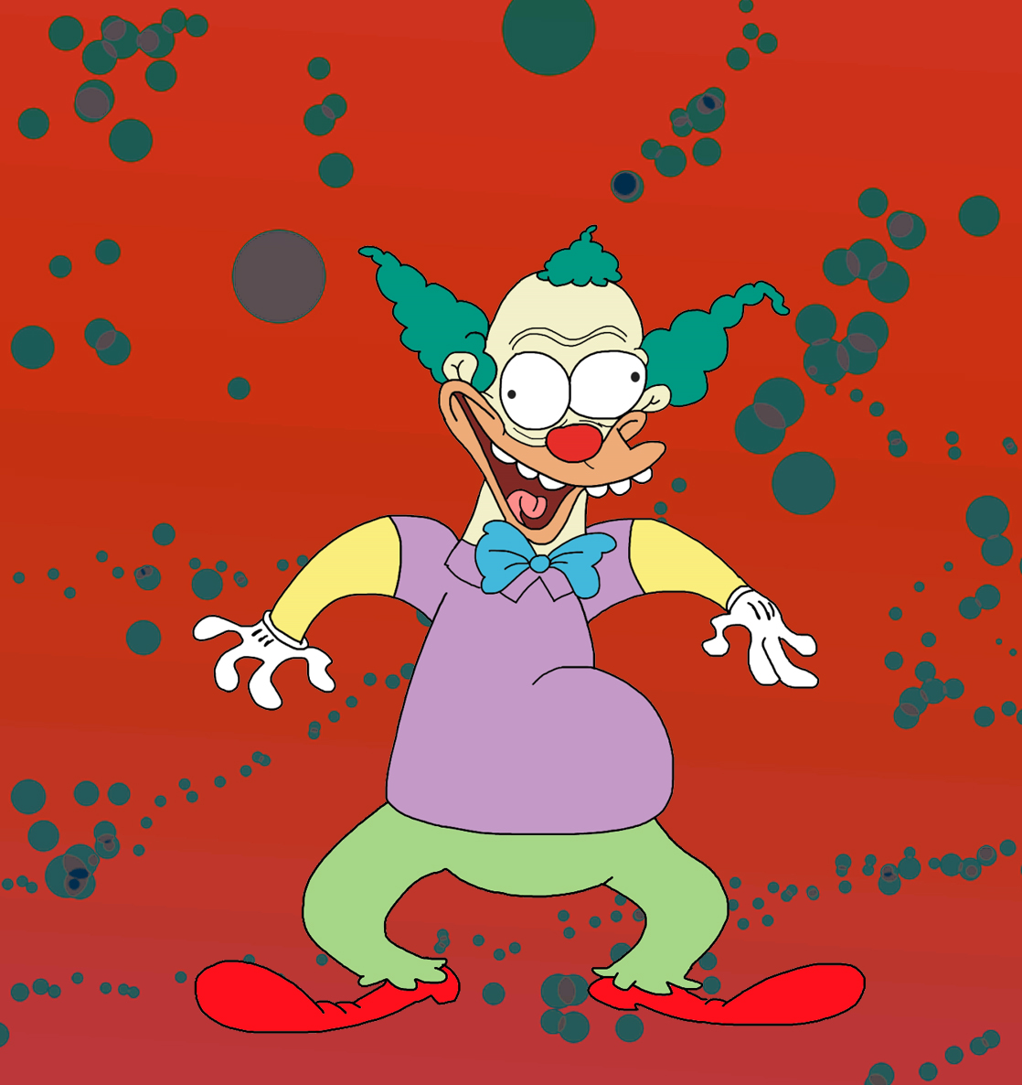 Krusty the clown by Makinita on DeviantArt