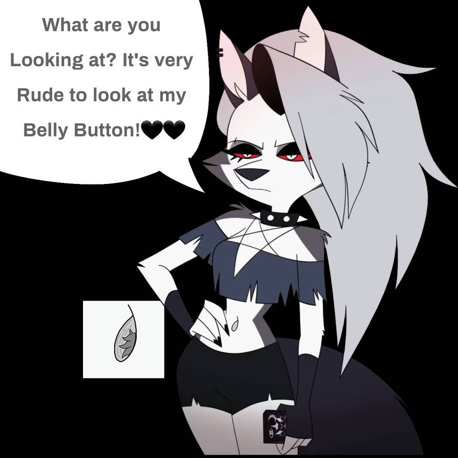 Loona Wolfs Belly Button Close Up By Jokingbrianx On Deviantart