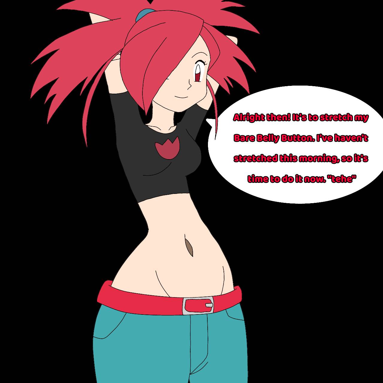 Flannerys Belly Stretch By Jokingbrianx On Deviantart